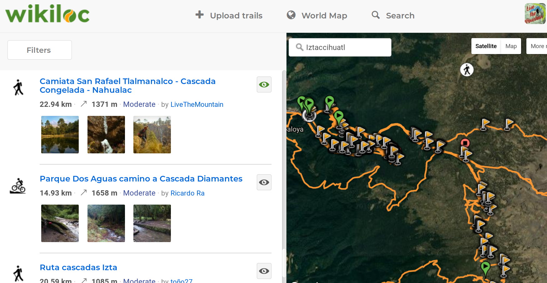 Como preparar una ruta GPS antes de adentrarse a una montaña… - Live ...