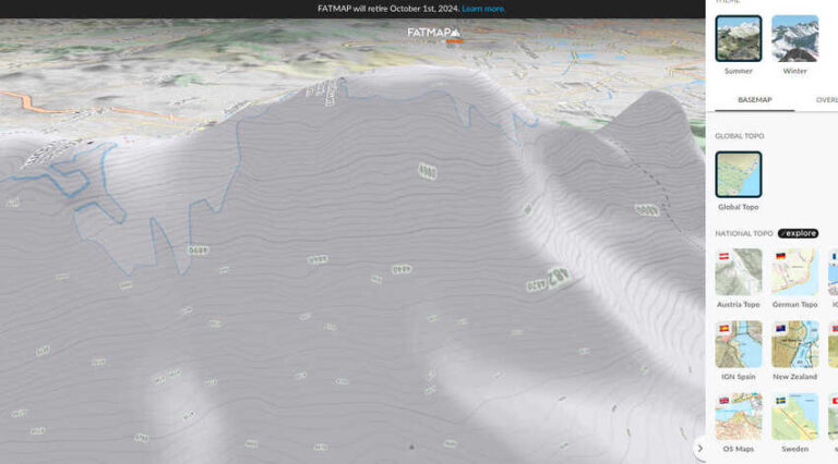 Adios FatMap – App de Mapas en 3D - Live The Mountain
